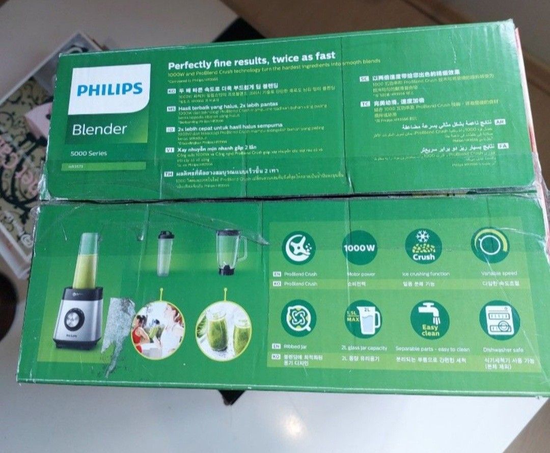 Philips Blender 5000 Series Pro Blend Crush, TV & Home Appliances ...