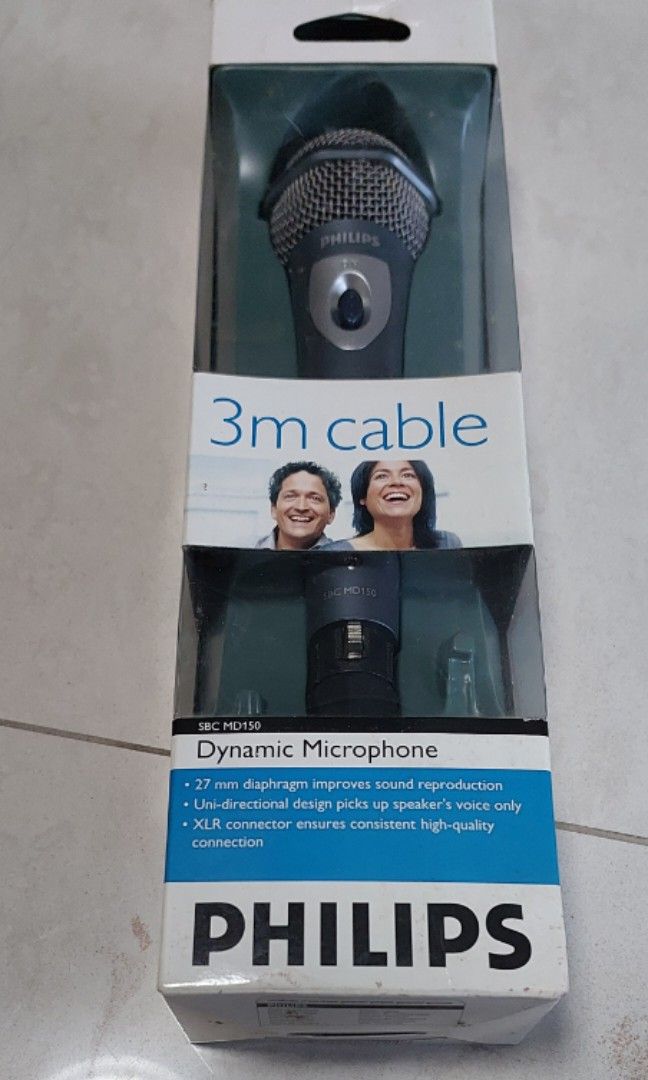 Philips Dynamic Microphone, Audio, Microphones on Carousell