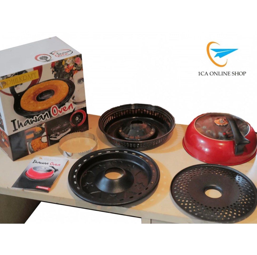 PhilKraft Ihawan Oven/Grill pan and Oven pan, Furniture & Home Living ...