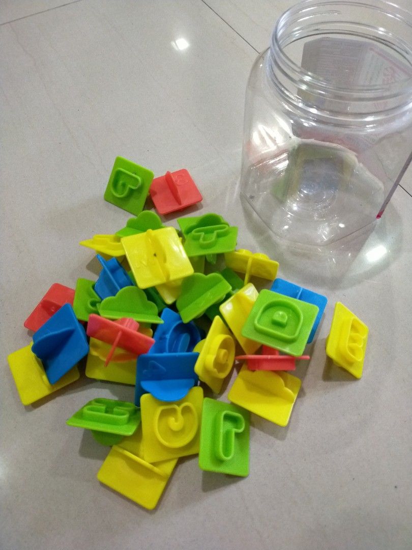 Play Doh Alphabet Stamps, Babies & Kids, Infant Playtime on Carousell