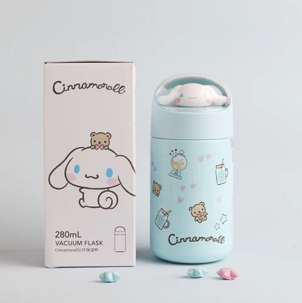 [po] MINISO sanrio thermal flask (280ml), Furniture & Home Living ...