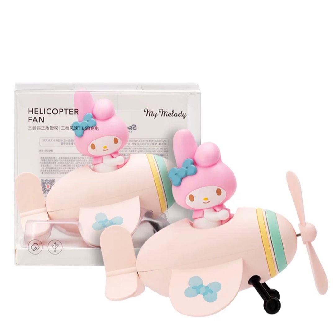 [po] sanrio helicopter fan, Furniture & Home Living, Lighting & Fans ...