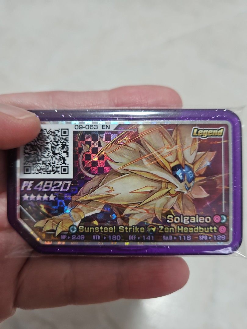 Pokemon gaole Rush 1 Solgaleo/ Lucky Charizard/ Lucky Greninja, Hobbies ...