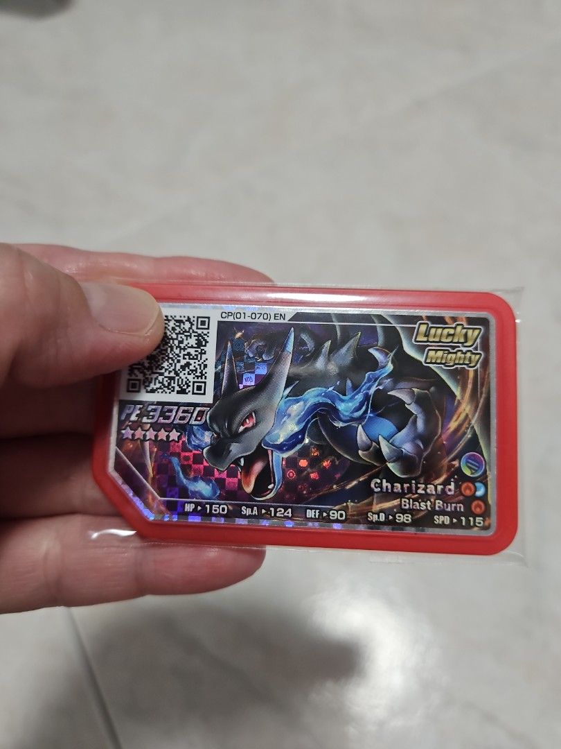 Pokemon gaole Rush 1 Solgaleo/ Lucky Charizard/ Lucky Greninja, Hobbies ...