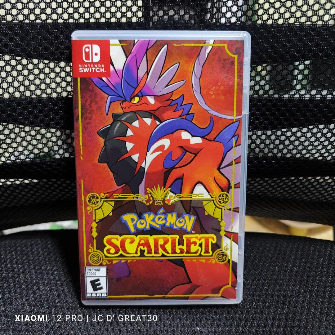 Pokemon Scarlet Switch Game, Video Gaming, Video Games, Nintendo on ...