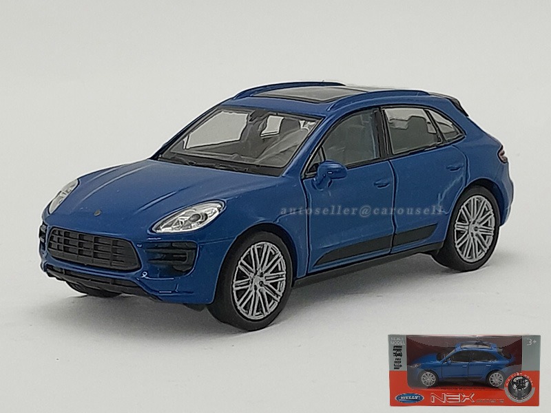 Porsche Macan Turbo (2014-16) Diecast Model Car, Hobbies & Toys, Toys ...