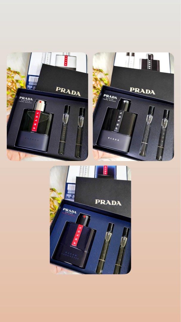 PRADA MEN PERFUME SETS, Beauty & Personal Care, Fragrance & Deodorants ...