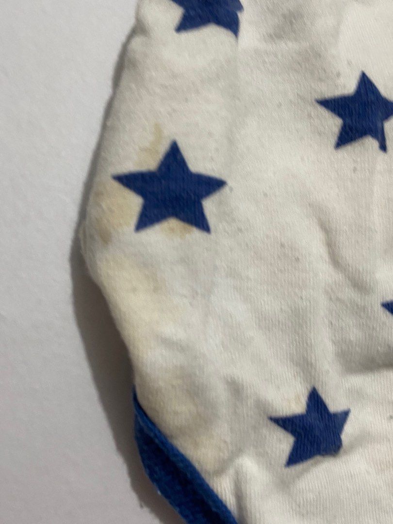 Pre-loved Baby Patch Blue Stars Body Suit 0-3 months, Babies & Kids ...