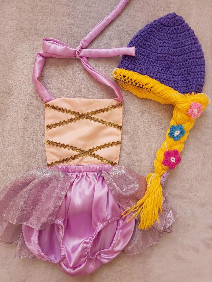 Pre-loved Disney Costume - Rapunzel of Tangled, Babies & Kids, Babies ...