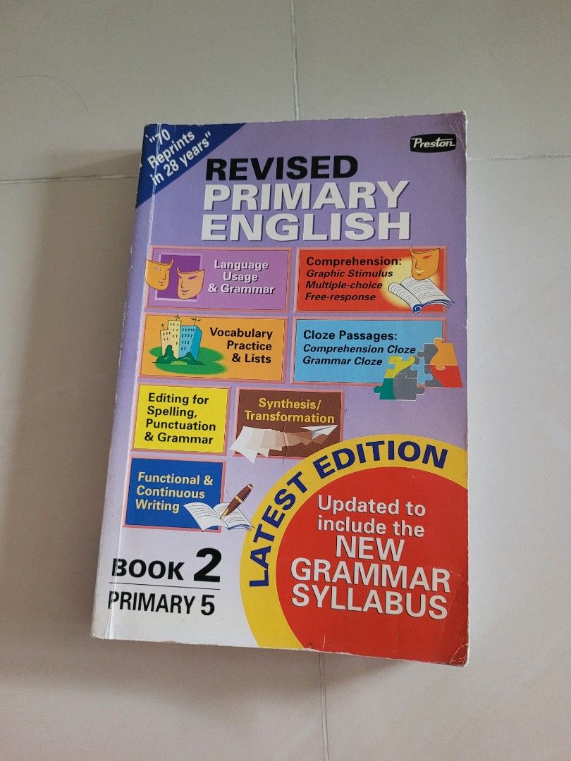 Primary English P5, Hobbies & Toys, Books & Magazines, Assessment Books ...