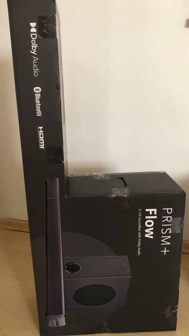 Prism + Flow 2.1ch Soundbar with Dolby Audio, TV & Home Appliances, TV ...
