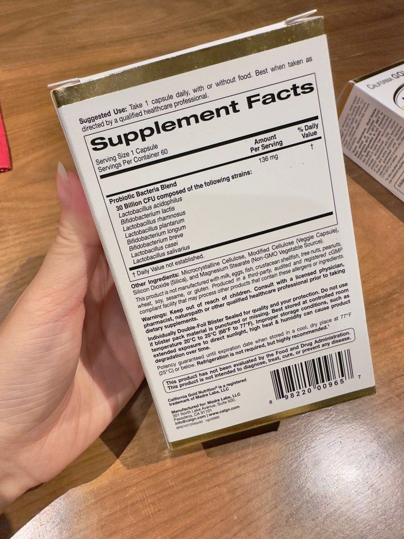 Probiotics 30 Billion CFU, Health & Nutrition, Health Supplements ...