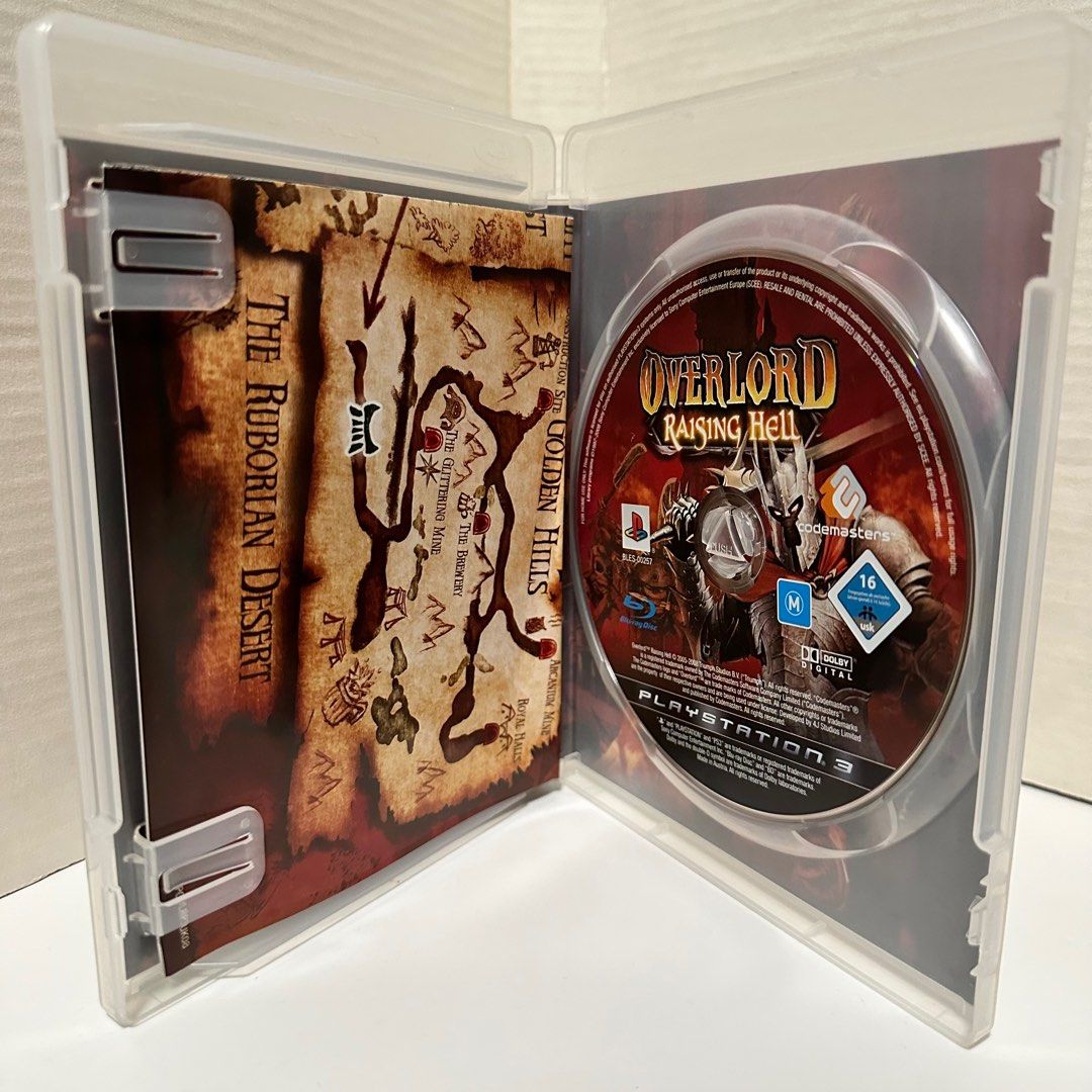 PS3 Games - Overlord - Raising Hell - R2 English - RPG Action Adventure ...