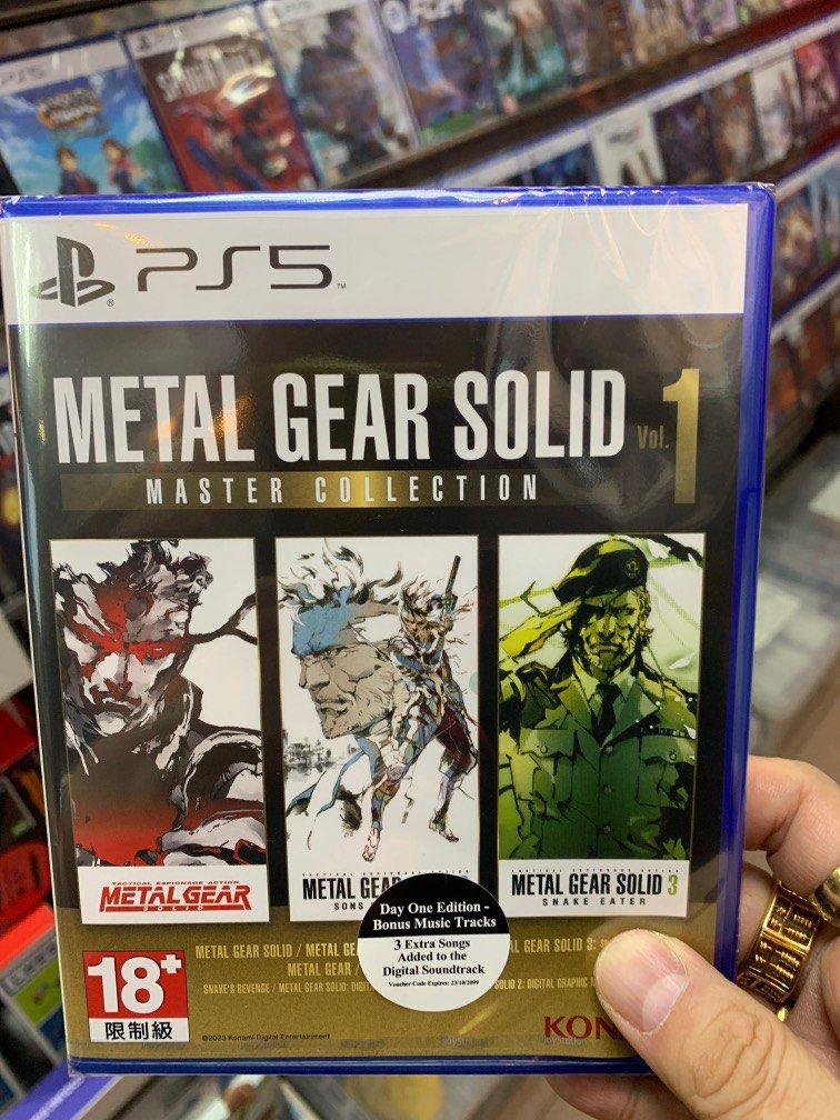 PS5 Metal gear solid 1 Master collection, Video Gaming, Video Games ...