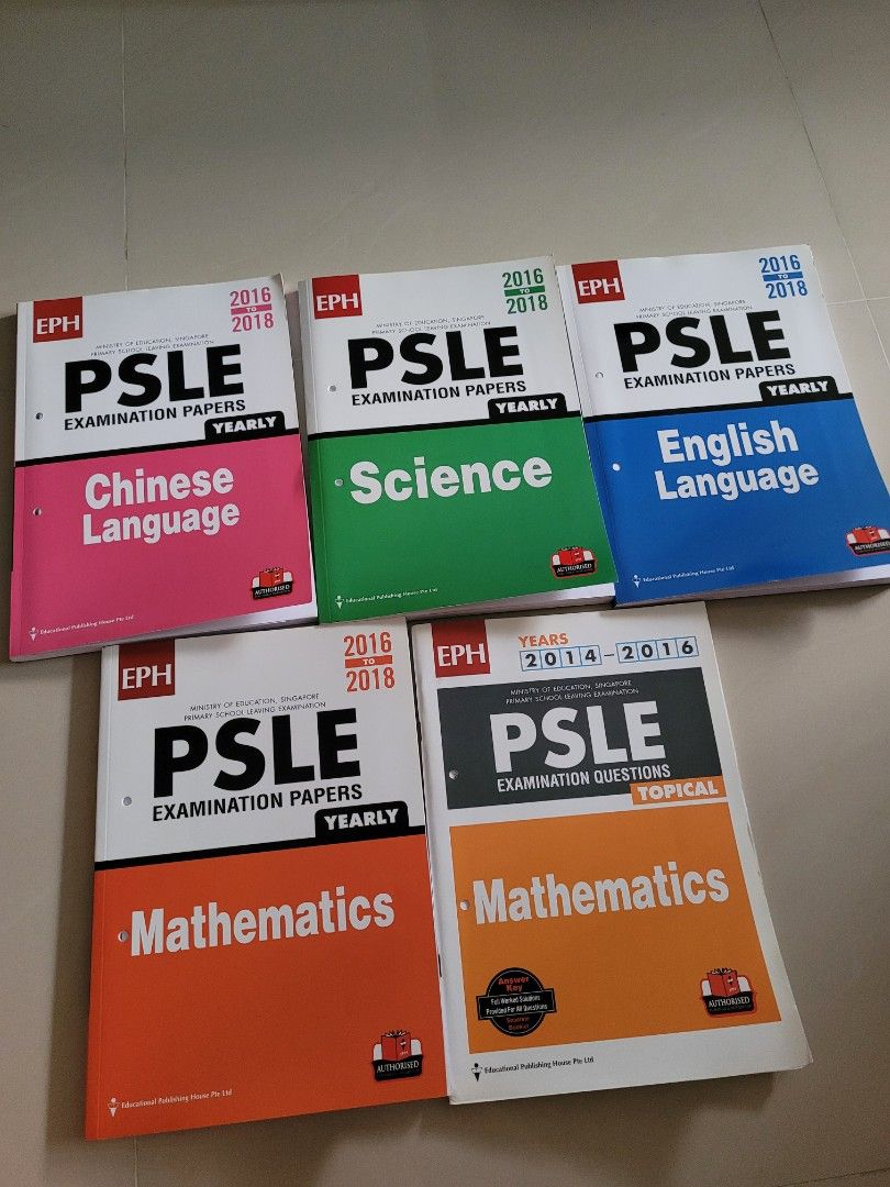 PSLE Past Year Papers with Answer key, Hobbies & Toys, Books ...