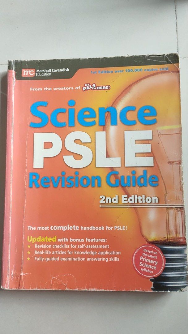 PSLE Science Revision Guide 2nd Edition, Hobbies & Toys, Books ...
