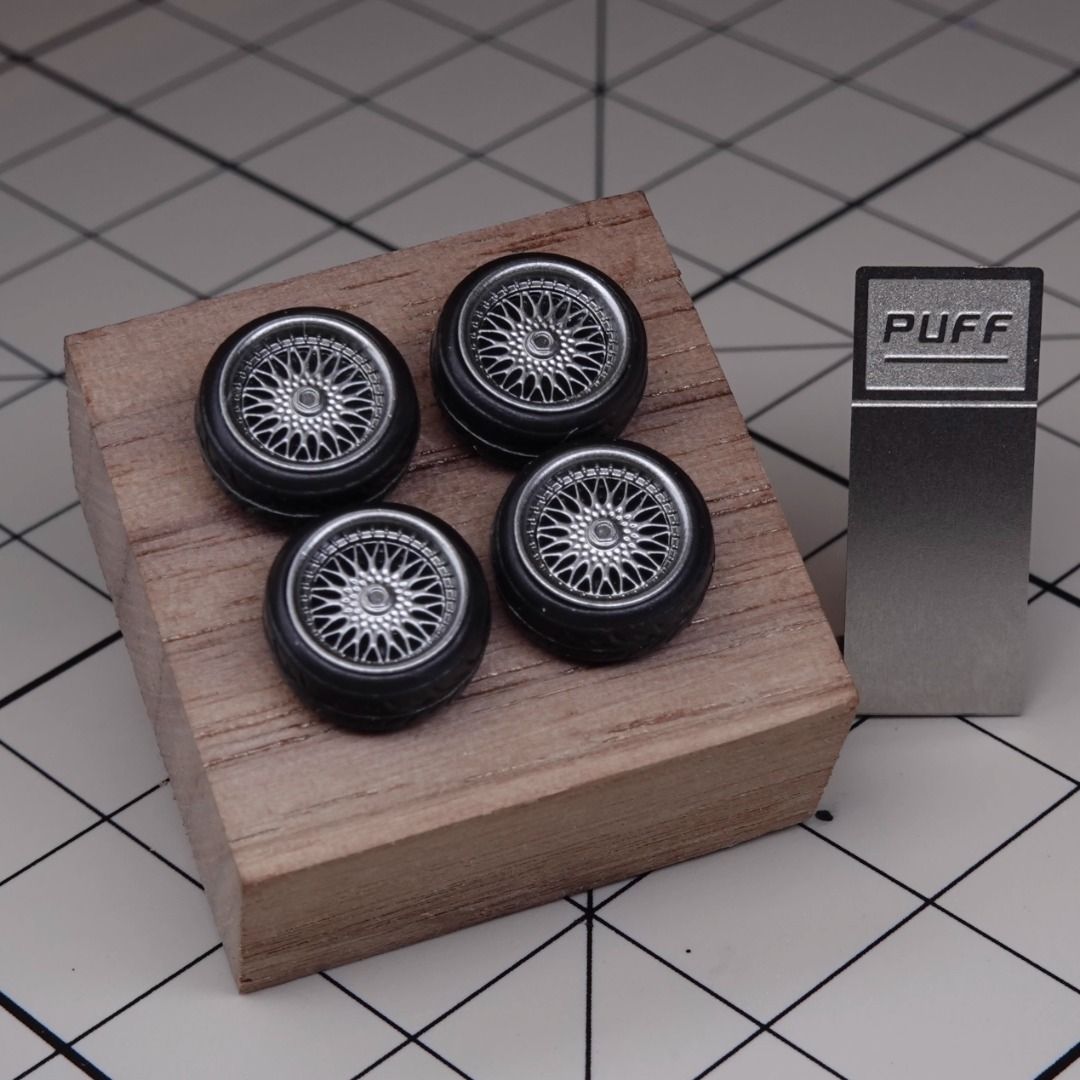 Puff Studio BBS Super RS 7.85 / 8.7 mm Rim for 1/64 Custom Wheel, Hobbies & Toys, Toys & Games ...