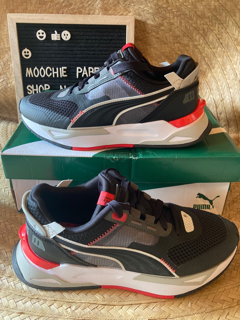 PUMA MIRAGE SPORT TECH SNEAKERS Black Quarry High risk red, Women's ...