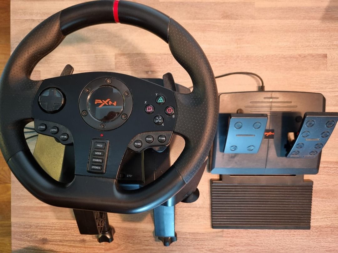PXN V900 Steering racing wheels pedals playstation xbox pc switch ...