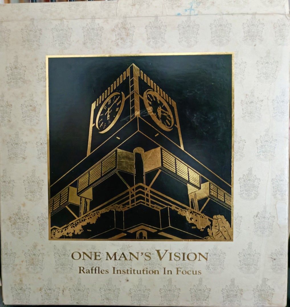 Raffles Institution Commemorative Book with protective cover box ...