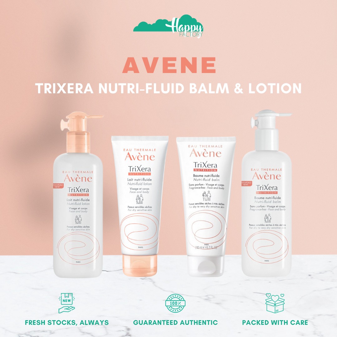 AVENE Trixera Nutri-Fluid Balm & Lotion, Beauty & Personal Care, Bath ...