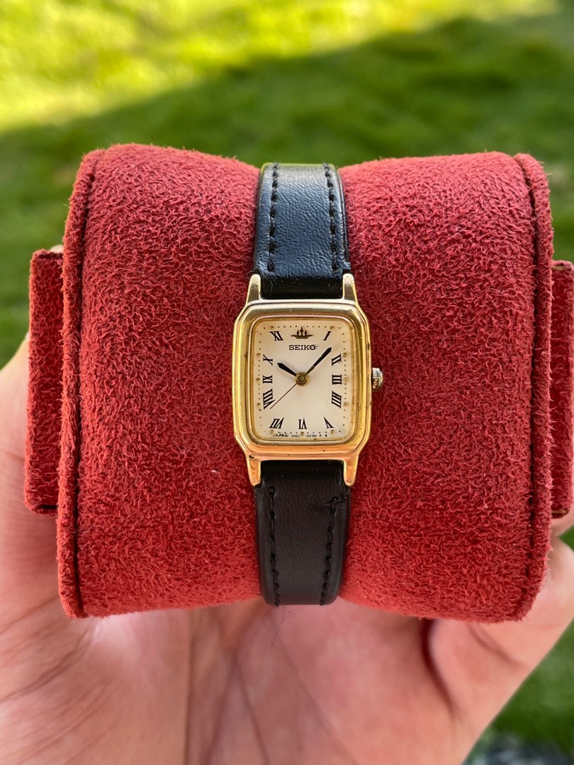 Rare Seiko “Cartier and Piaget Tank Homage”, Women's Fashion, Watches ...