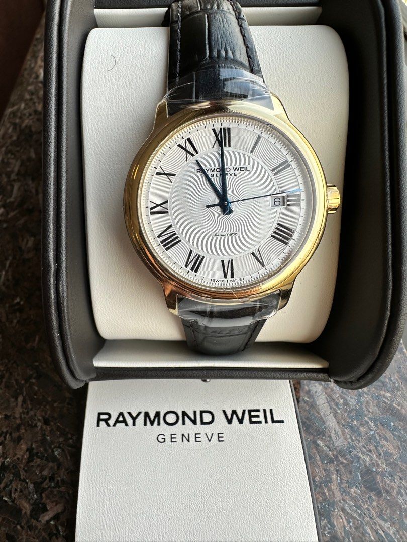 Raymond Weil Swiss Automatic watch, Luxury, Watches on Carousell