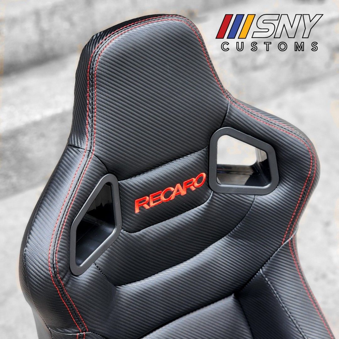 Recaro racing sportster SR7 carbon look seats, Car Parts & Accessories ...