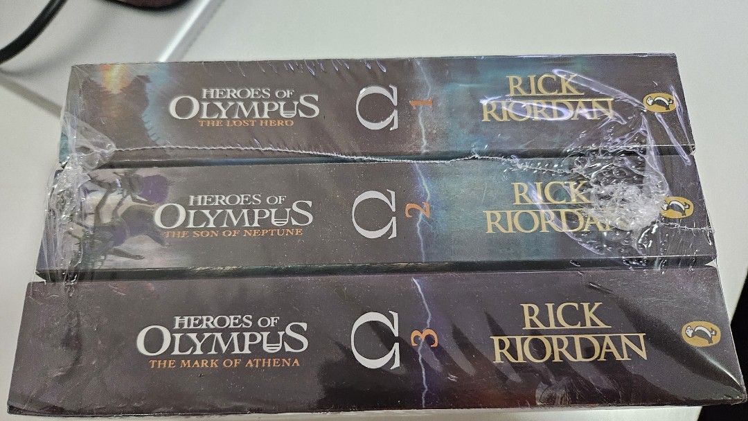 Rick Riordan Heroes of Olympus series, Hobbies & Toys, Books ...