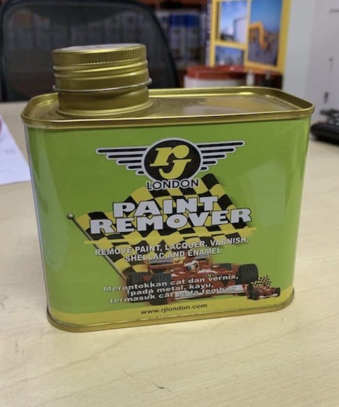 RJ London Paint Remover 450g / Paint Removing Solution / Removes Paint ...
