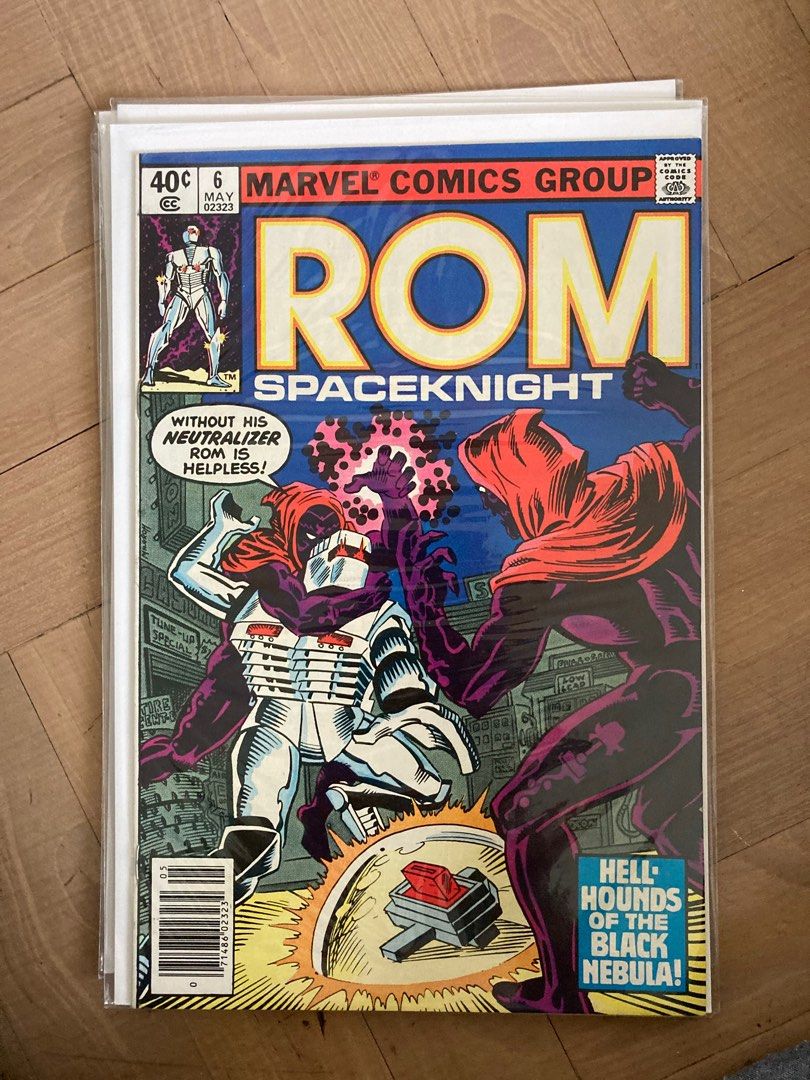 Rom comics ( marvel ), Hobbies & Toys, Books & Magazines, Comics ...