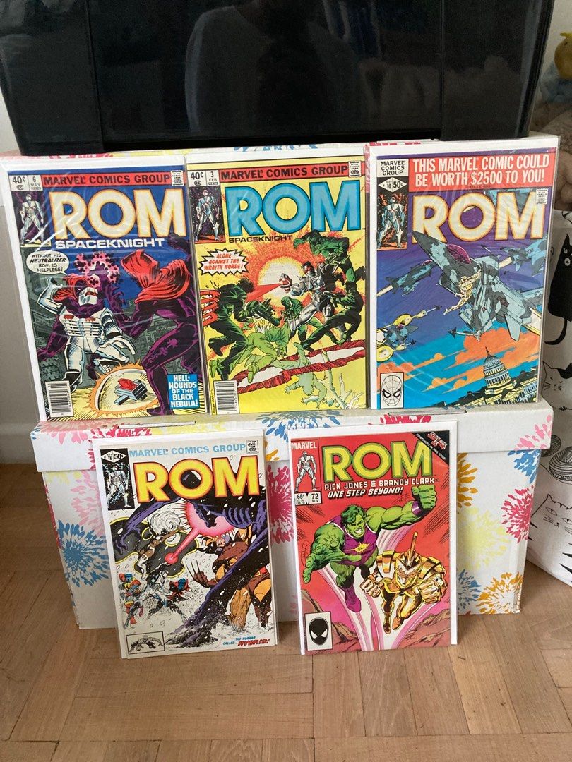Rom comics ( marvel ), Hobbies & Toys, Books & Magazines, Comics ...