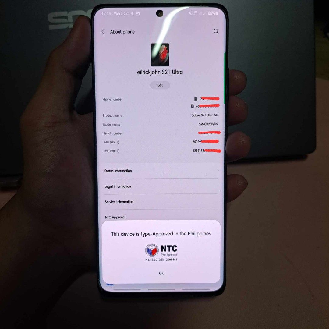 S21 Ultra 5g NTC dual sim, Mobile Phones & Gadgets, Mobile Phones, Android Phones, Samsung on ...