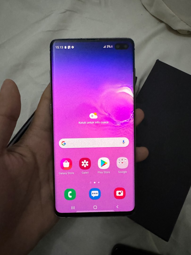 Samsung Galaxy S10+ Dual SIM SEIN Resmi 8/128GB, Telepon Seluler ...