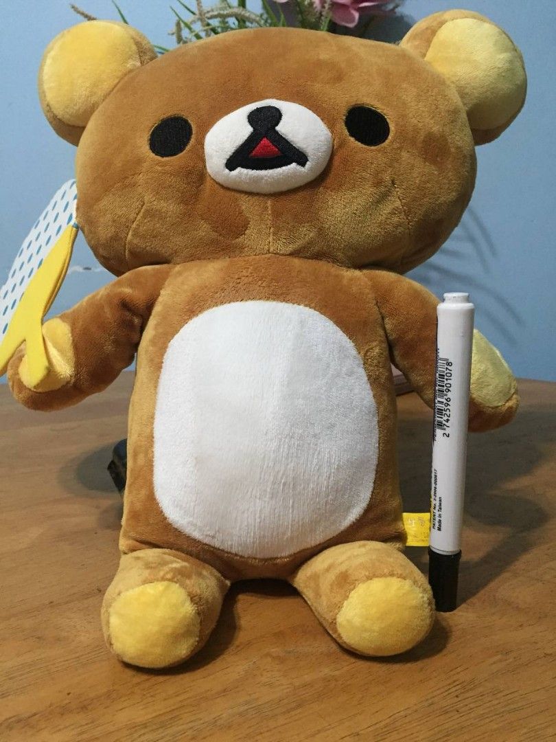 SAN X: RILAKKUMA BIG FAN, Hobbies & Toys, Toys & Games on Carousell