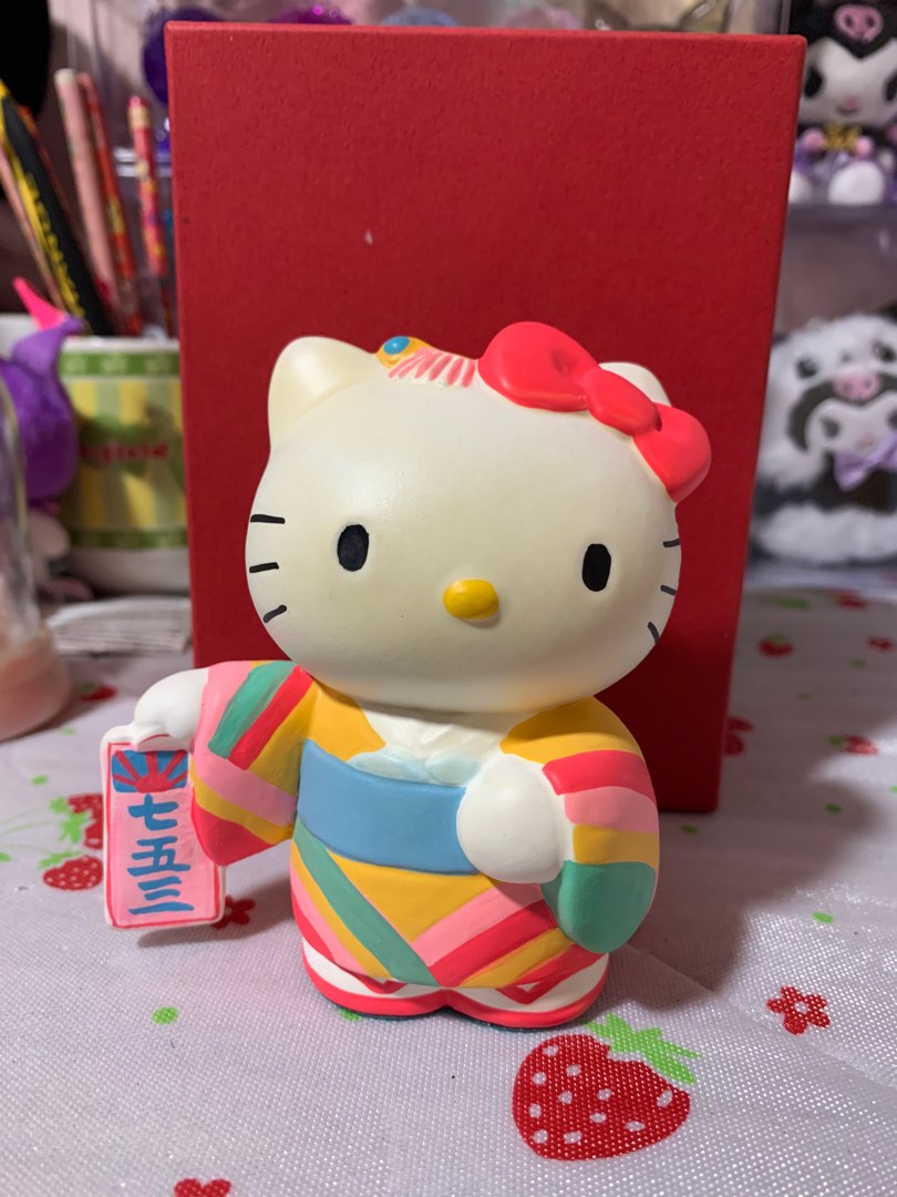 Sanrio: Hello Kitty Ceramic Figure Vintage, Hobbies & Toys, Toys ...