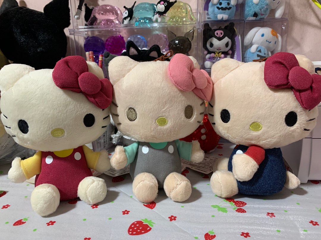 Sanrio: Hello Kitty Trio Plush New, Hobbies & Toys, Toys & Games on ...