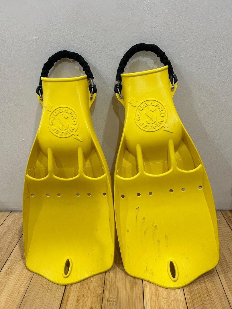 Scuba Pro Jet Fins with Spring Heel Strap, Sports Equipment, Sports ...