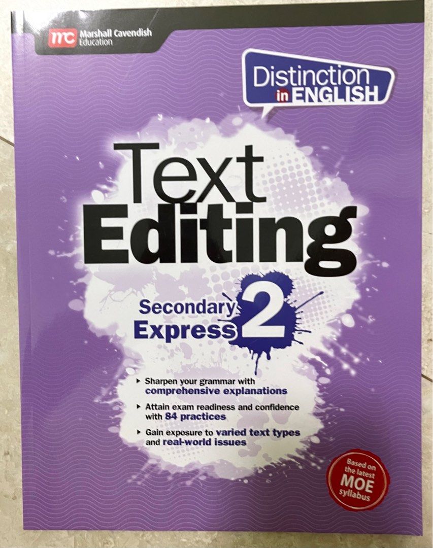 Secondary 2 Editing Workbook [express], Hobbies & Toys, Books ...