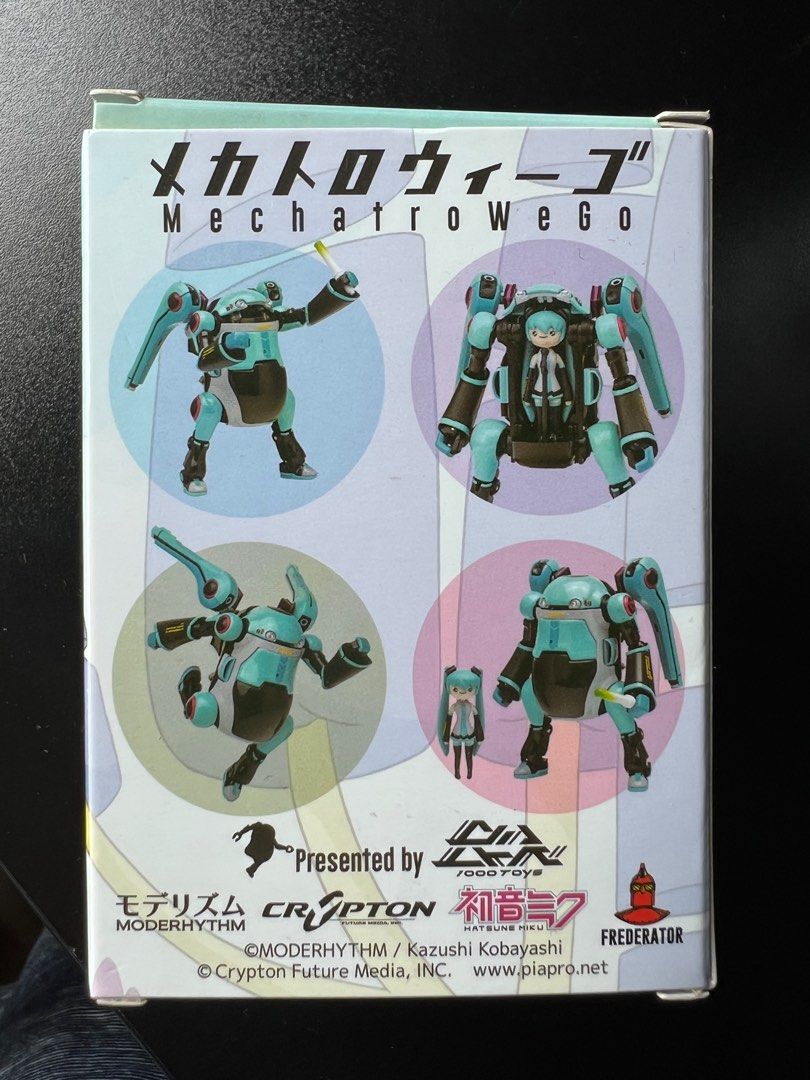Sentinel 35 Mechatro WeGo Robot With Hatsune Miku, Hobbies & Toys, Toys & Games on Carousell