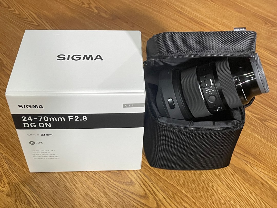 SIGMA 24-70mm F2.8 DGDN Art Sony E Mount, Photography, Lens & Kits on Carousell
