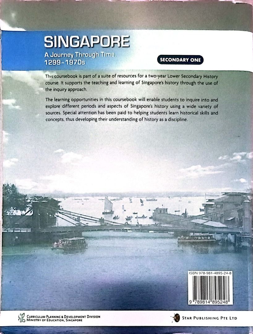 Singapore, A Journey Through Time, 1299-1970s, Secondary one History ...