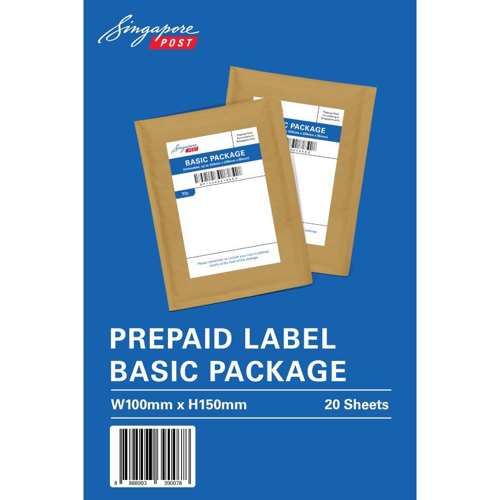 Singpost Prepaid Postage Labelsstamps Everything Else On Carousell