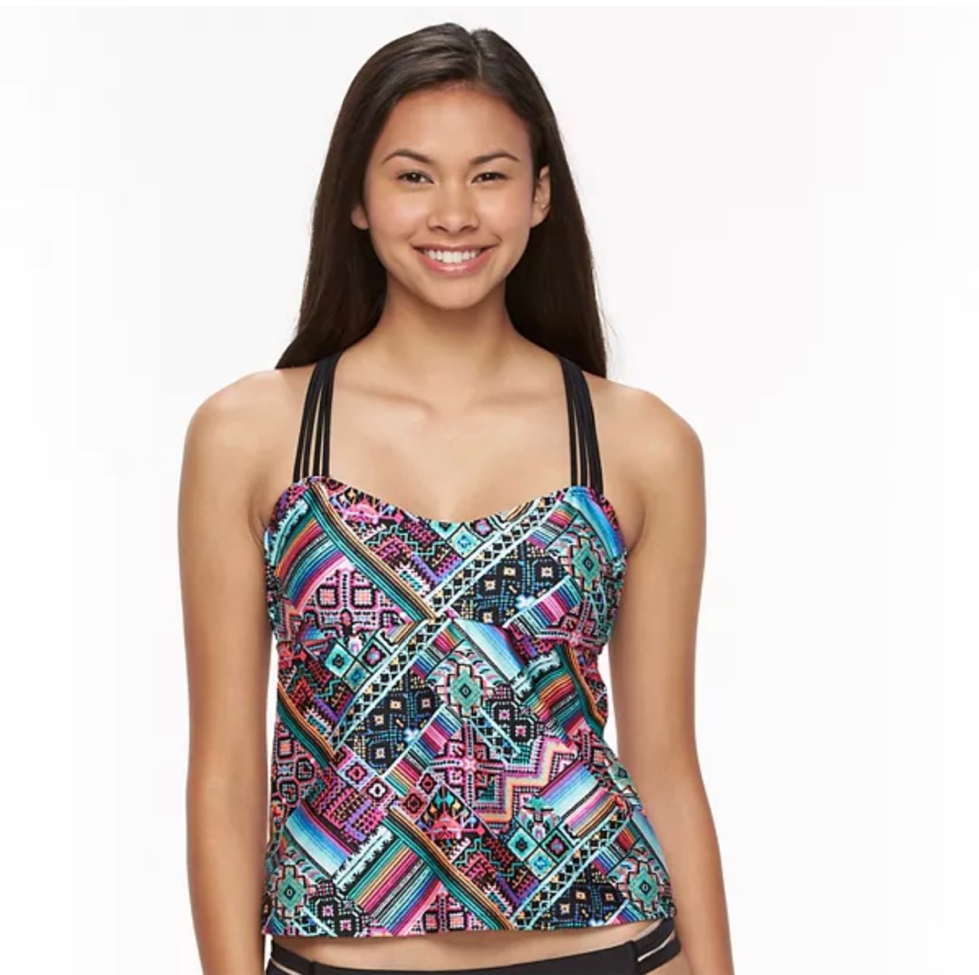 (SMALL) Tankini Open back, Women's Fashion, Swimwear, Bikinis ...