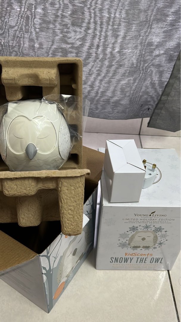 SNOWY OWL DIFFUSER YOUNG LIVING, Beauty & Personal Care, Fragrance ...