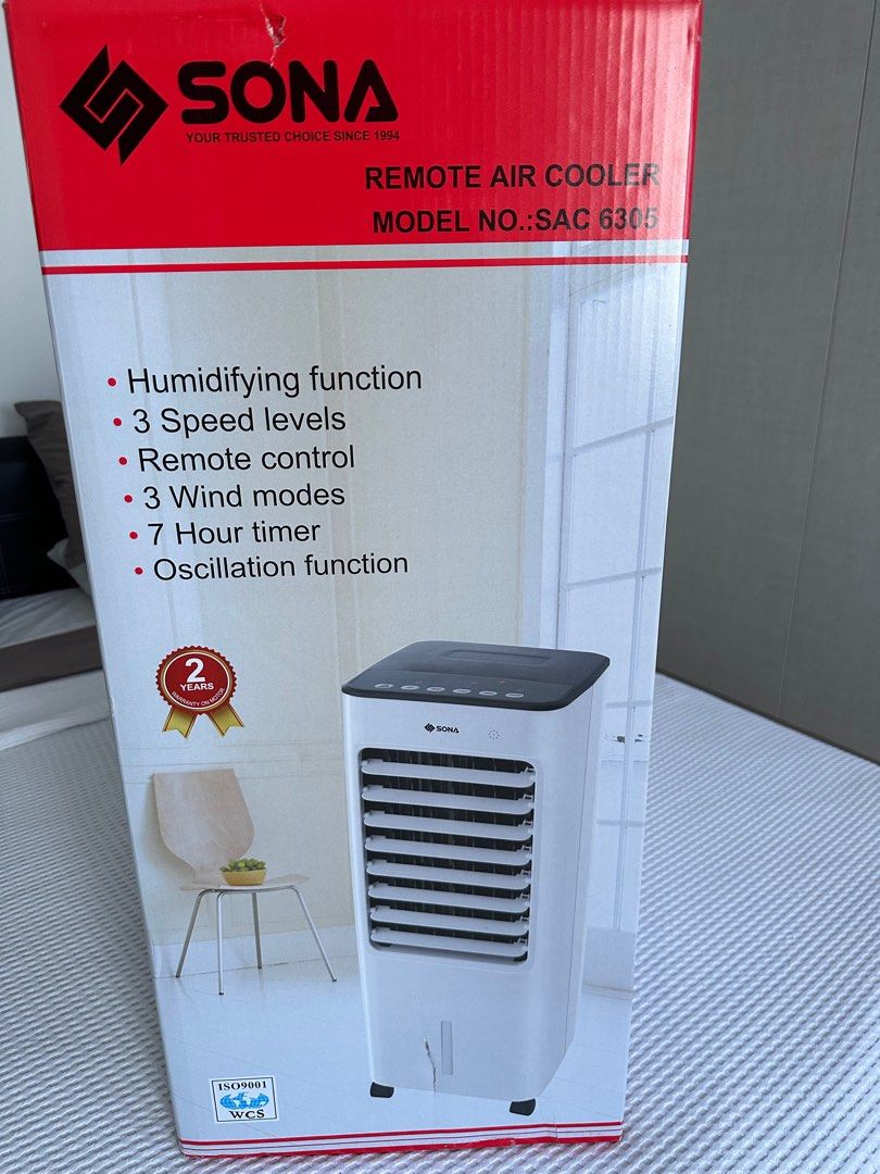 SONA mobile chilled air conditioner, TV & Home Appliances, Air ...