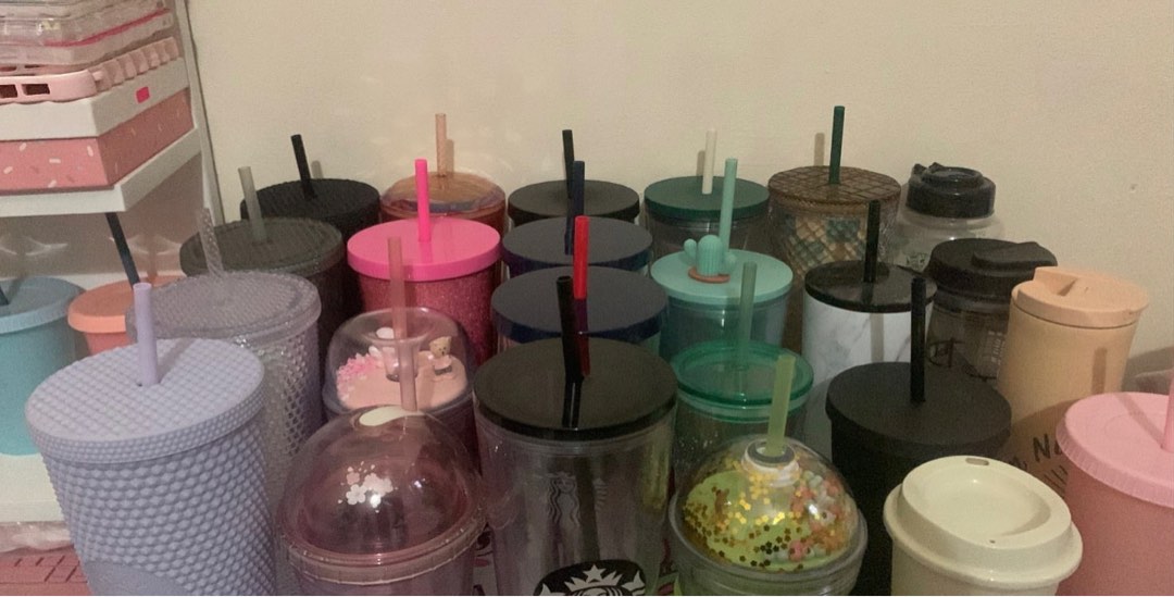 STARBUCKS TUMBLER COLLECTION - COMBO HRGA MURAH, Furniture & Home ...