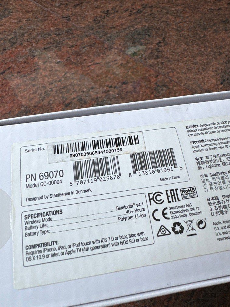 Steelseries Nimbus Wireless Controller, Video Gaming, Gaming ...