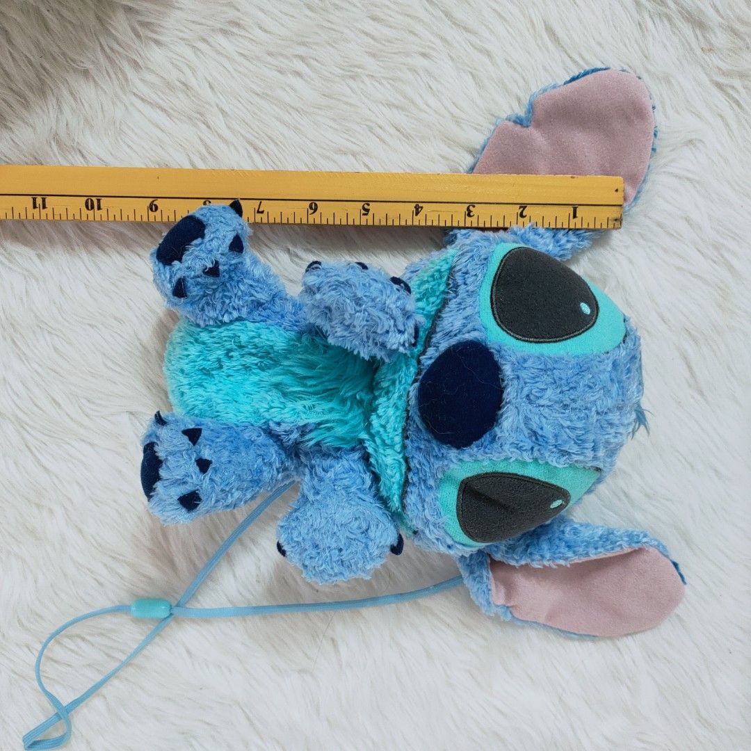 Stitch Furry Plush Slingbag, Hobbies & Toys, Toys & Games on Carousell