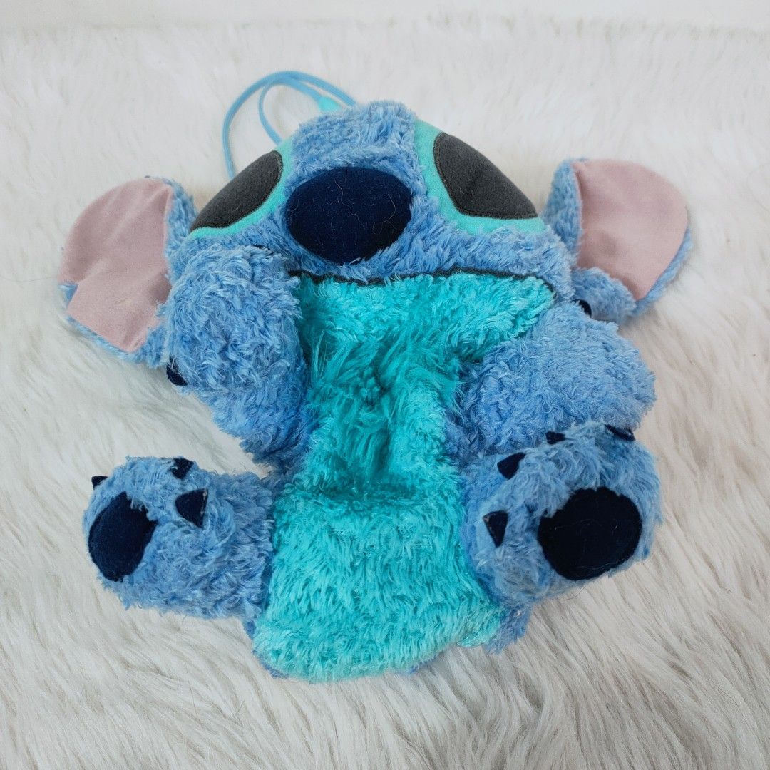 Stitch Furry Plush Slingbag, Hobbies & Toys, Toys & Games on Carousell